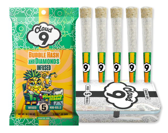 Buy Pineapple Diesel 3g 5-Pack Bubble Hash Infused online - New ...
