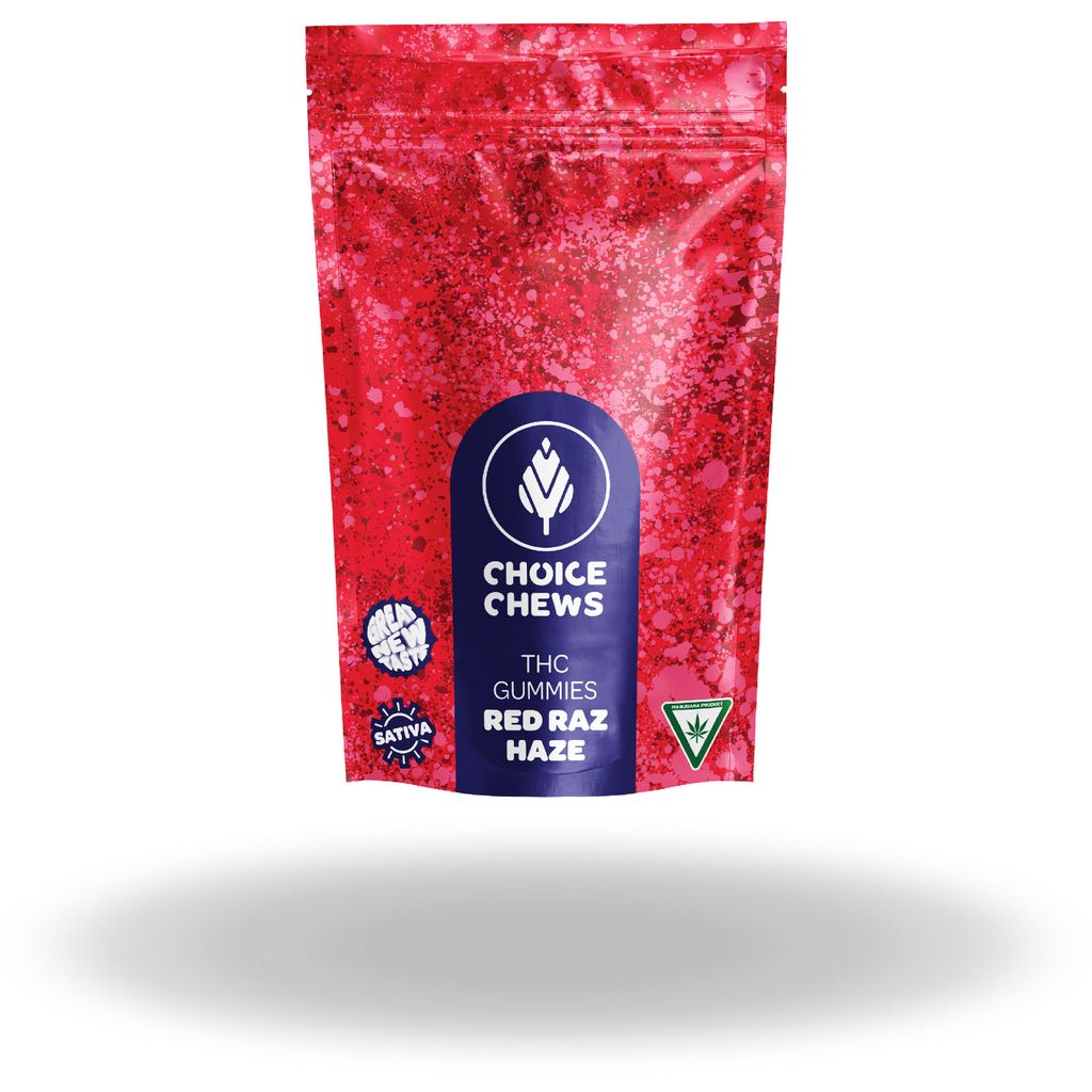 Buy Red Raz Haze 200mg Distillate Gummies online - New Standard - Hazel ...