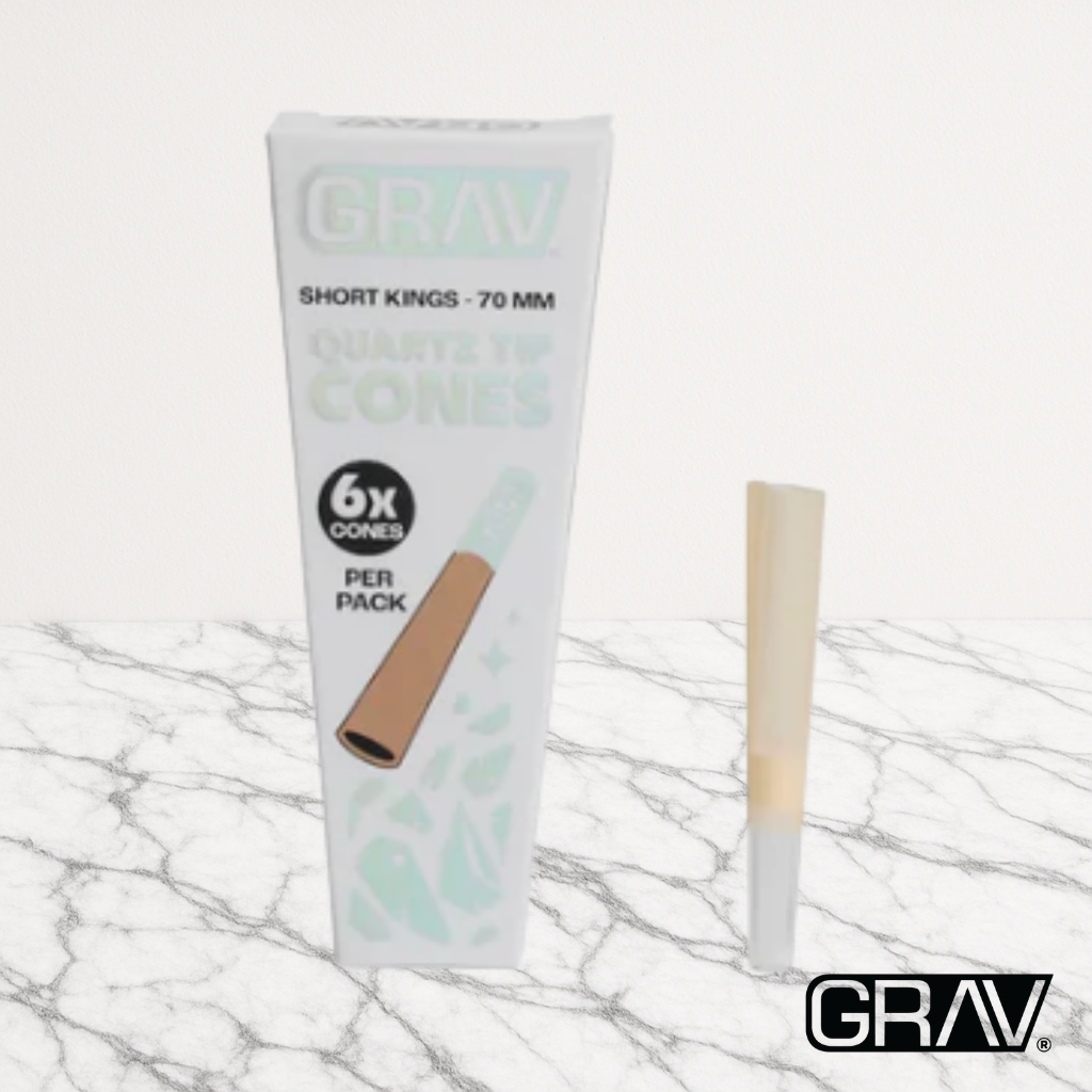 Buy Grav Cones Quartz Tip Quartz Tip - Short Cones online - Goldflower ...