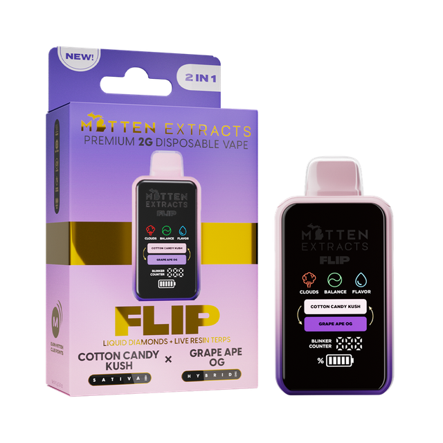 Buy Cotton Candy Kush & Grape Ape Flip 2g All-in-one online - Skymint ...